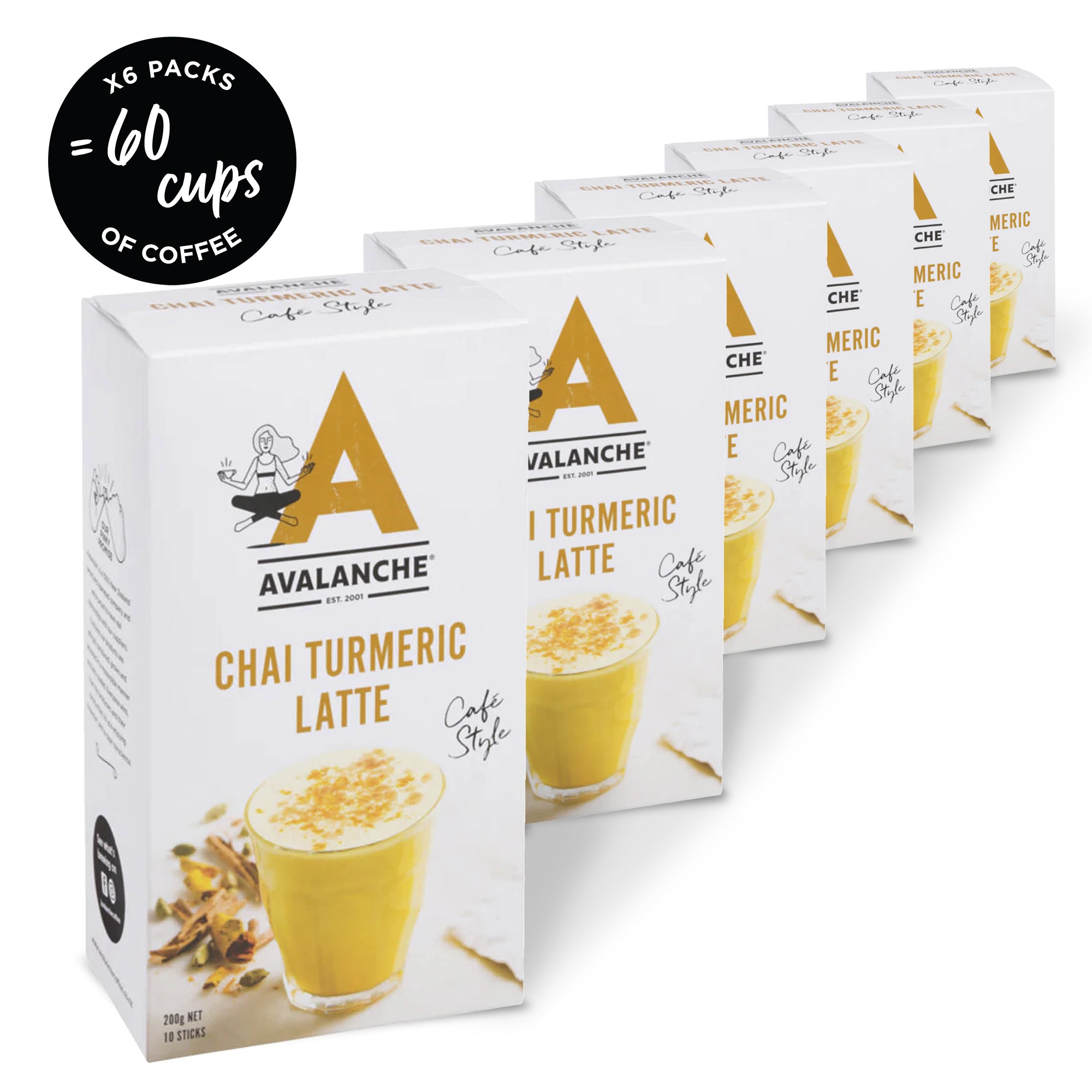 Chai Turmeric Latte | Rich & Flavourful Blend – Avalanche Coffee