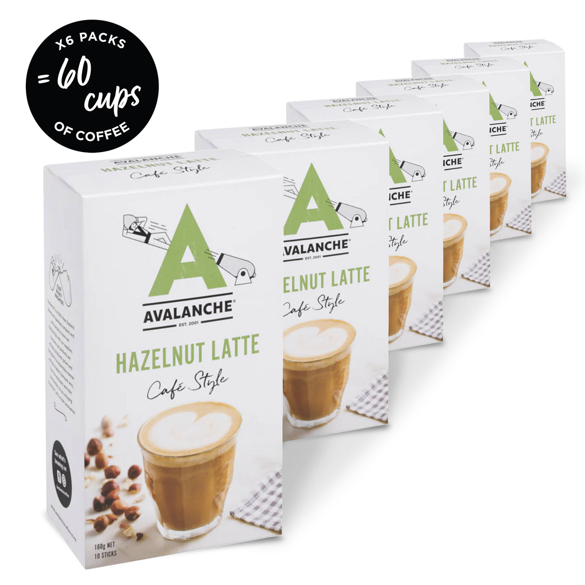 Café Style Hazelnut Latte | Australia's Cult Favorite – Avalanche Coffee